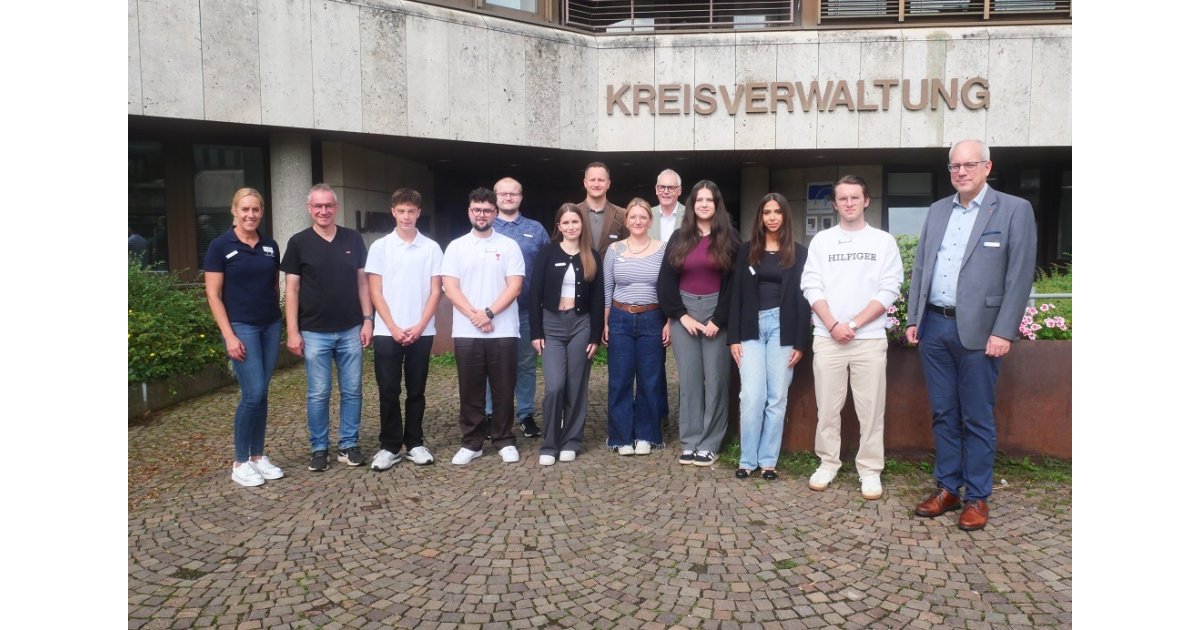 Ausbildungsstart in der Kreisverwaltung | Saarpfalz Kreis